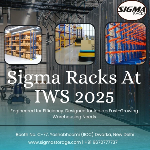 Visit Sigma Racks at IWS 2025 – Booth C77, New Delhi