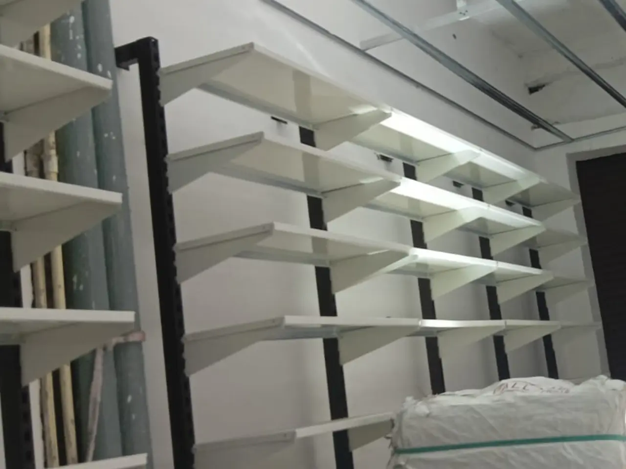 Slotted Angle Racks for Garment Shop