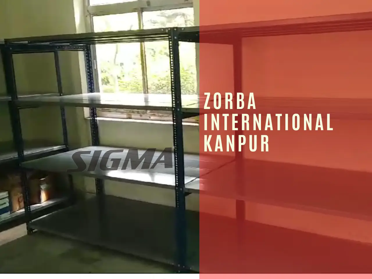 Sigma Racks | Slotted Angle Racks Installation in Kanpur