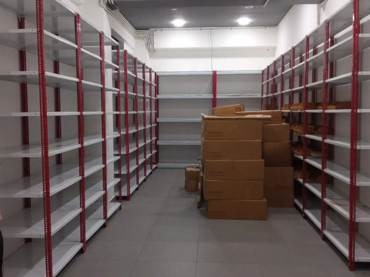 Slotted Angle Racks Installation Sonbhadra