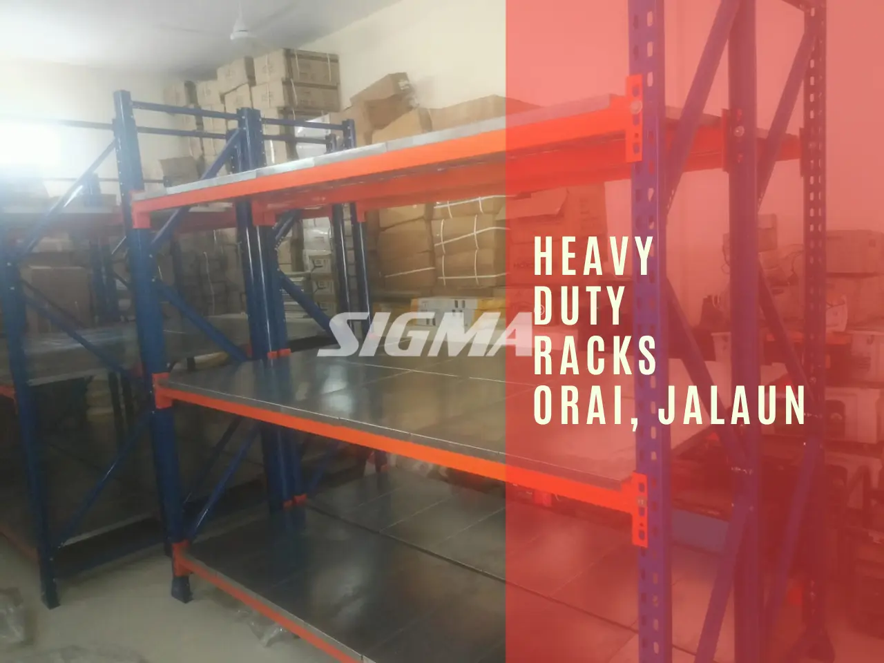 Slotted Angle Racks for Garment Shop