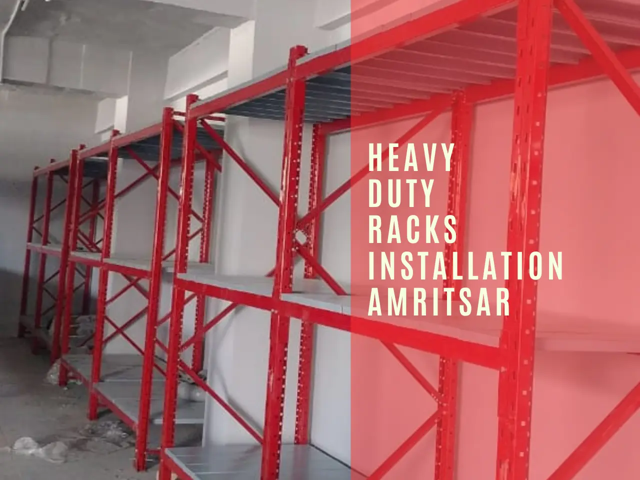 Sigma Racks | Slotted Angle Racks Installation in Kanpur