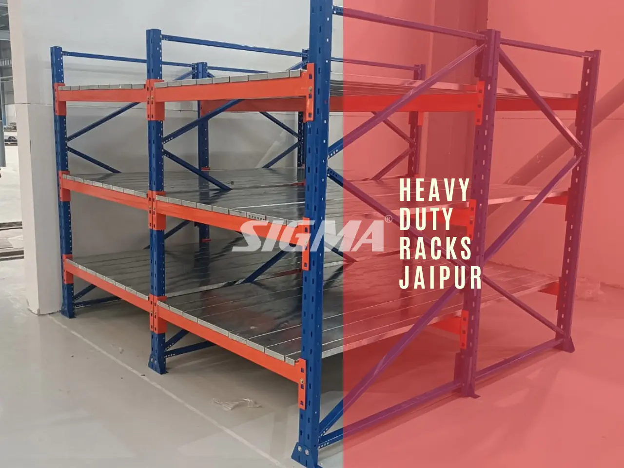Slotted Angle Racks for Garment Shop