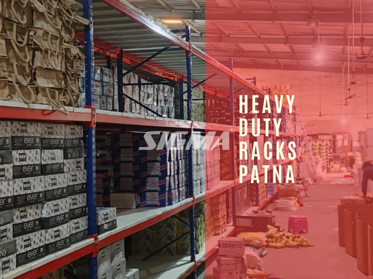 Slotted Angle Racks for Garment Shop