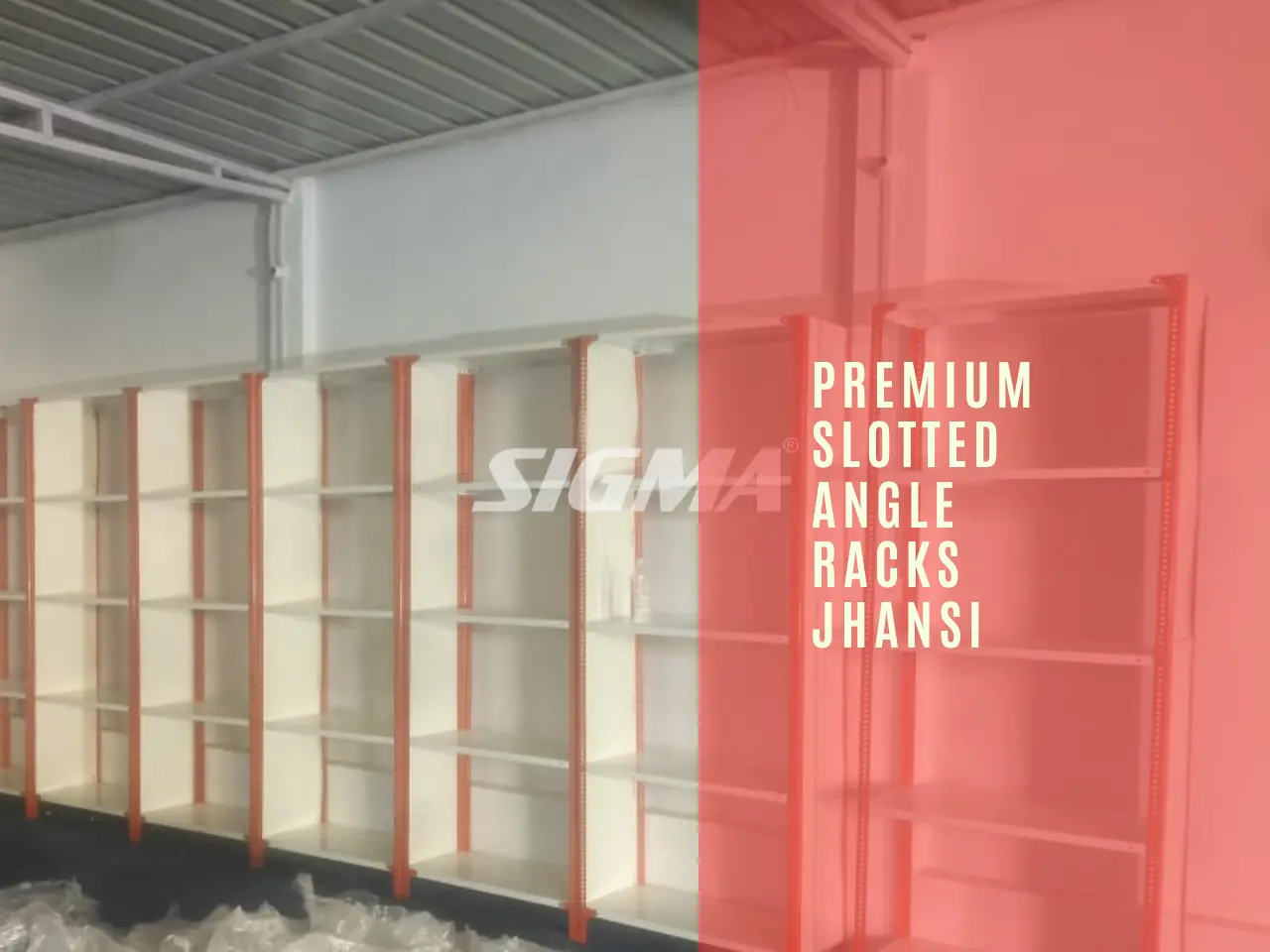Slotted Angle Racks for Garment Shop