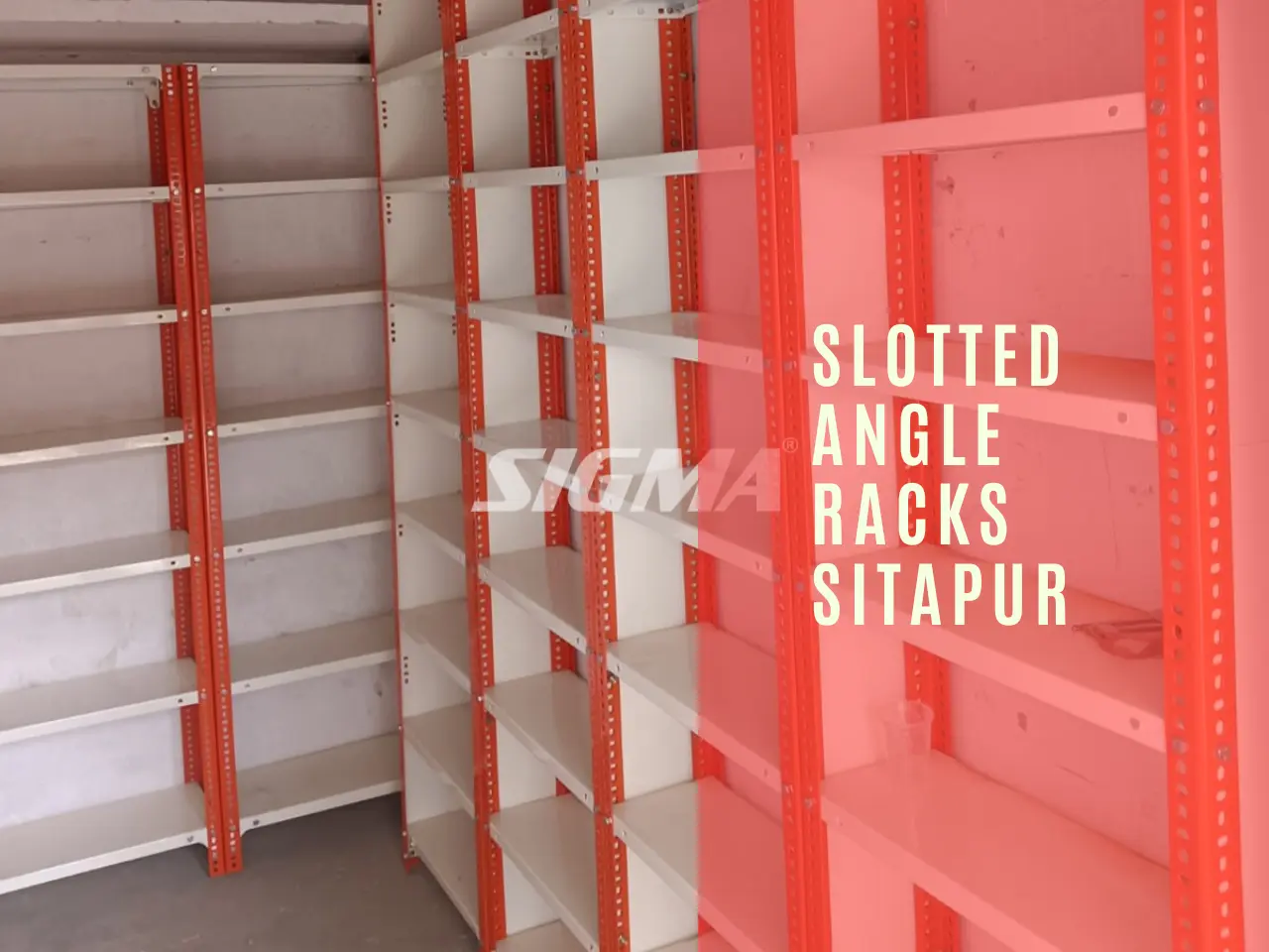 Slotted Angle Racks for Garment Shop